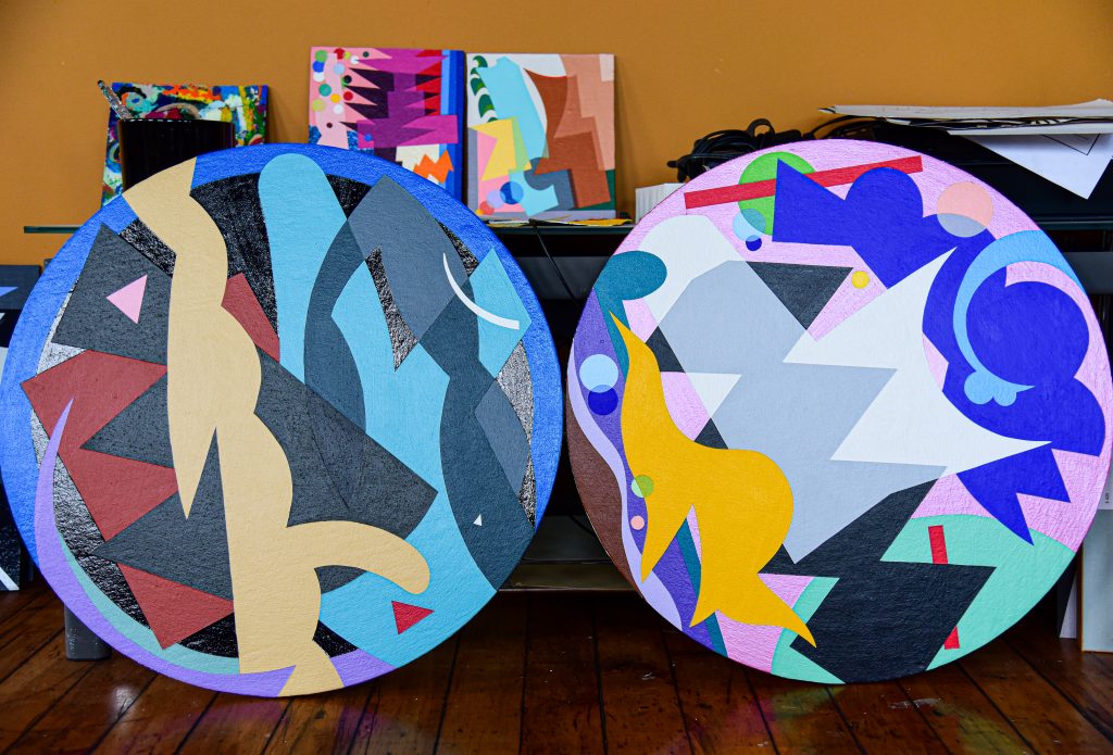 Mark Howard's Shape Shifters at HEDGE Gallery - Collective Arts Network ...